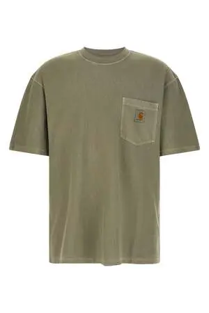 Carhartt Work In Progress T-shirt With Chest Pocket - Green