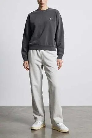 Carhartt Work In Progress Sweatpants With Woven Logo Patch