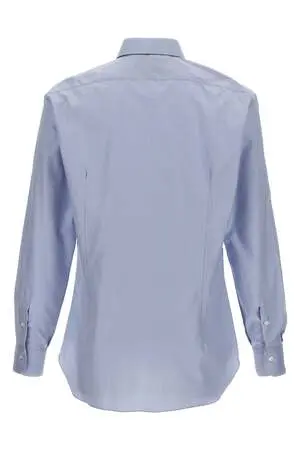 BARBA NAPOLI Stretch Poplin Shirt