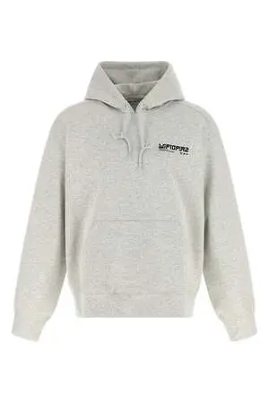 Carhartt Work In Progress Graphic Print Hooded Sweatshirt - Gray