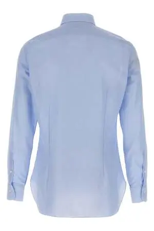 BARBA NAPOLI Honeycomb Cotton Shirt