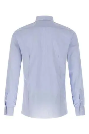 BARBA NAPOLI Micro-striped Poplin Shirt