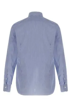 BARBA NAPOLI Striped Poplin Shirt