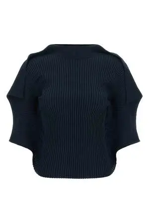 Issey Miyake The 'prance' Top - Blue