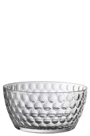 MARIO LUCA GIUSTI Lente Trasparente' Salad Bowl - Transparent