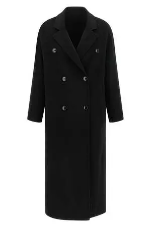 LOULOU STUDIO Irvin' Double-breasted Coat - Black