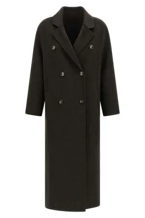 LOULOU STUDIO Irvin Double-breasted Coat - Brown