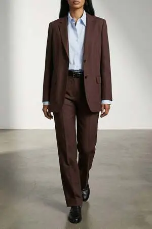 Alberto Biani Blazer With Visible Stitching