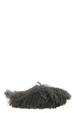 UGG Grey 'tazz Fluff Momma' Mule