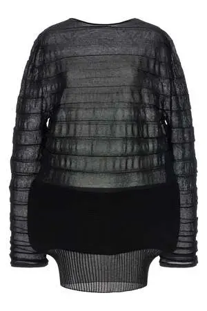 Issey Miyake Banded Knit Top
