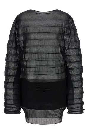 Issey Miyake Banded Knit Top