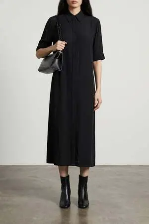 JIL SANDER Viscose Long Shirt
