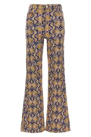GANNI Snake Printed Iry' Jeans