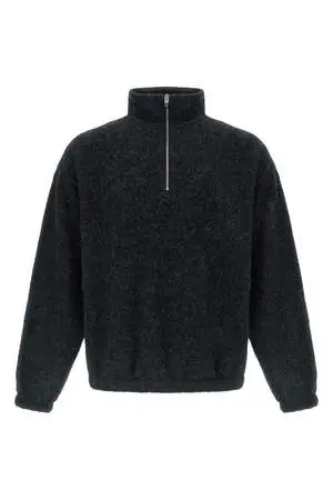 JIL SANDER Half-zip Sweatshirt - Gray
