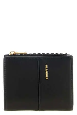 JIL SANDER Linea' Mini Wallet - Black