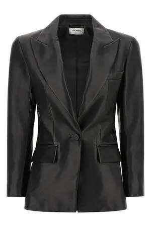 BALMAIN Leather Blazer