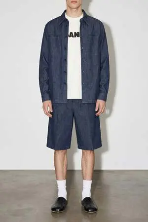 JIL SANDER Bermuda Shorts With Front Crease
