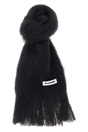 JIL SANDER Small Mohair Scarf