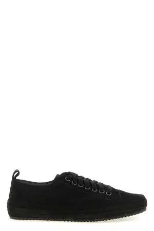 TOM FORD Suede Dean Sneaker With Metal Eyelets