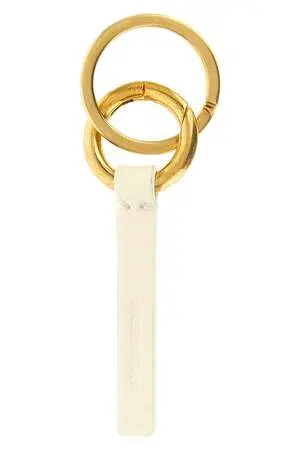 JIL SANDER Signature Leather Keychain