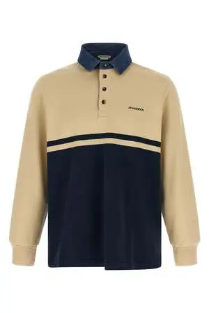 J.W.ANDERSON J. W.anderson Contrast Collar Polo Shirt - Multi