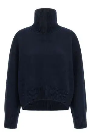 LOULOU STUDIO Jonah' Turtleneck Sweater - Blue