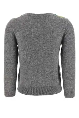 GANNI Cardigan Cashmere Wool Mix Cardigan