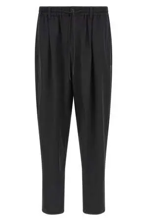 Y3 Wool Blend Tailored Trousers - Black