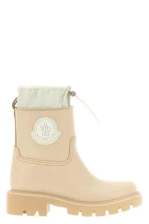 Moncler Rain Boots With Drawstring Detail