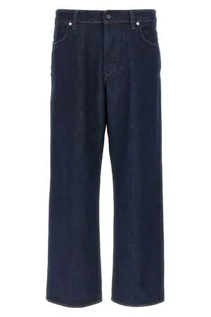 Stone Island Loose Fit Denim Jeans - Blue