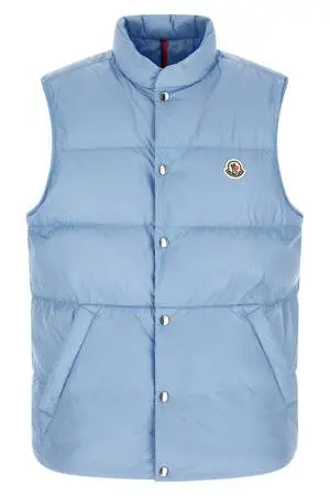 Moncler Tuquerouye' Padded Vest - Light Blue