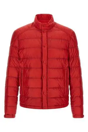 Moncler Puffer Jacket With Boudin Quilting - Red