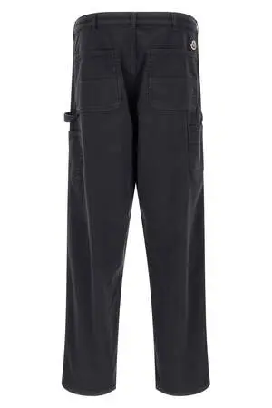 Moncler Cargo Trousers With Logo Detail