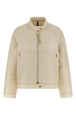 Moncler Puffer Jacket With Geometric Quilting