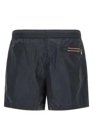 Moncler Logo Patch Swim Shorts