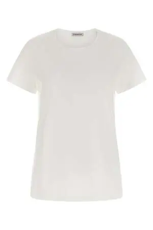 Moncler T-shirt With Felt Logo Patch