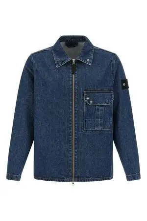 Stone Island Overshirt '1200002' Denim Research Capsule - Blue