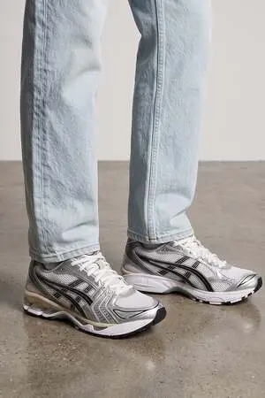 Asics Sneakers With Metallic Overlays