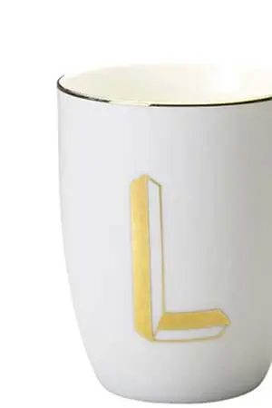 BITOSSI Mug 'mug Con Lettera L