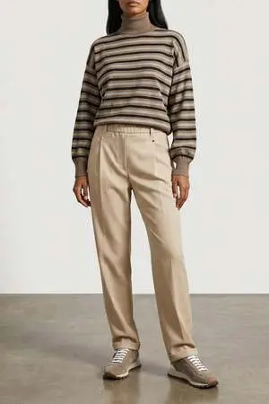 Brunello Cucinelli Sparkling Stripes' Sweater