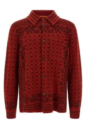 Guest In Residence Wild Rag Shirt - Red