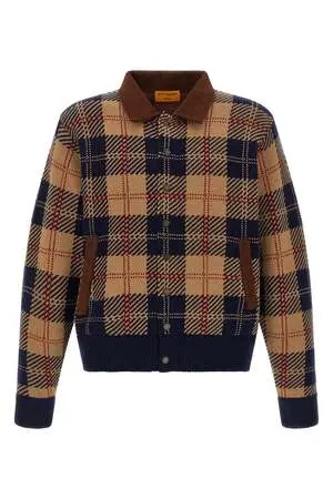 Guest In Residence Tartan Bomber Jacket - Multi