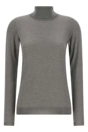 BRUNELLO CUCINELLI Turtleneck Sweater With Sparkling Finish