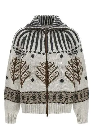 Brunello Cucinelli Color 'nordic Heritage' Cashmere Cardigan