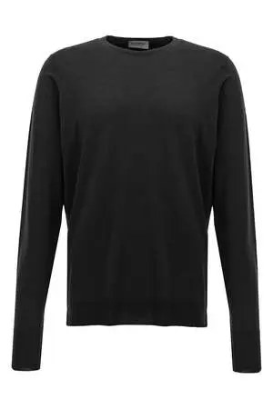 John Smedley Marcus' Crew Neck Sweater - Black