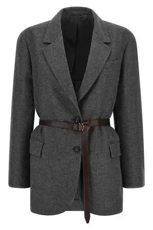 BRUNELLO CUCINELLI Single-breasted Blazer