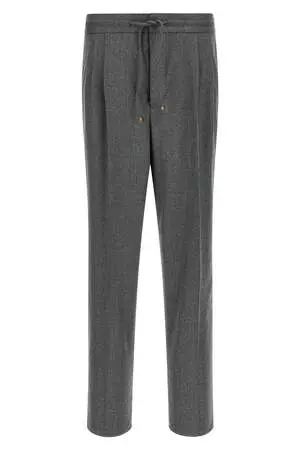 Brunello Cucinelli Wool Flannel Pants