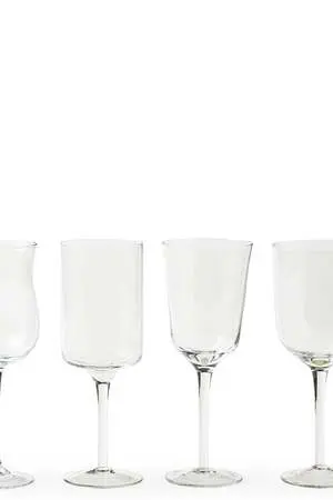 BITOSSI Set Of 6 Assorted Wine Glasses