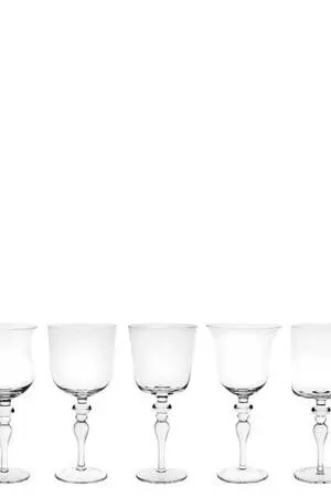BITOSSI Set Of 6 Goblets 'assorted Shapes