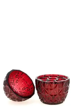 MARIO LUCA GIUSTI Faceted Pineapple Ice Bucket - Red
